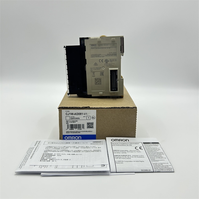 Omron CJ1W-AD081-V1 ANALOG INPUT UNIT